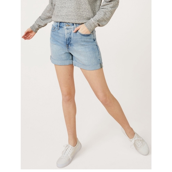 Free Assembly | Shorts | Free Assembly Womens Rolled Cuff Jean Shorts ...